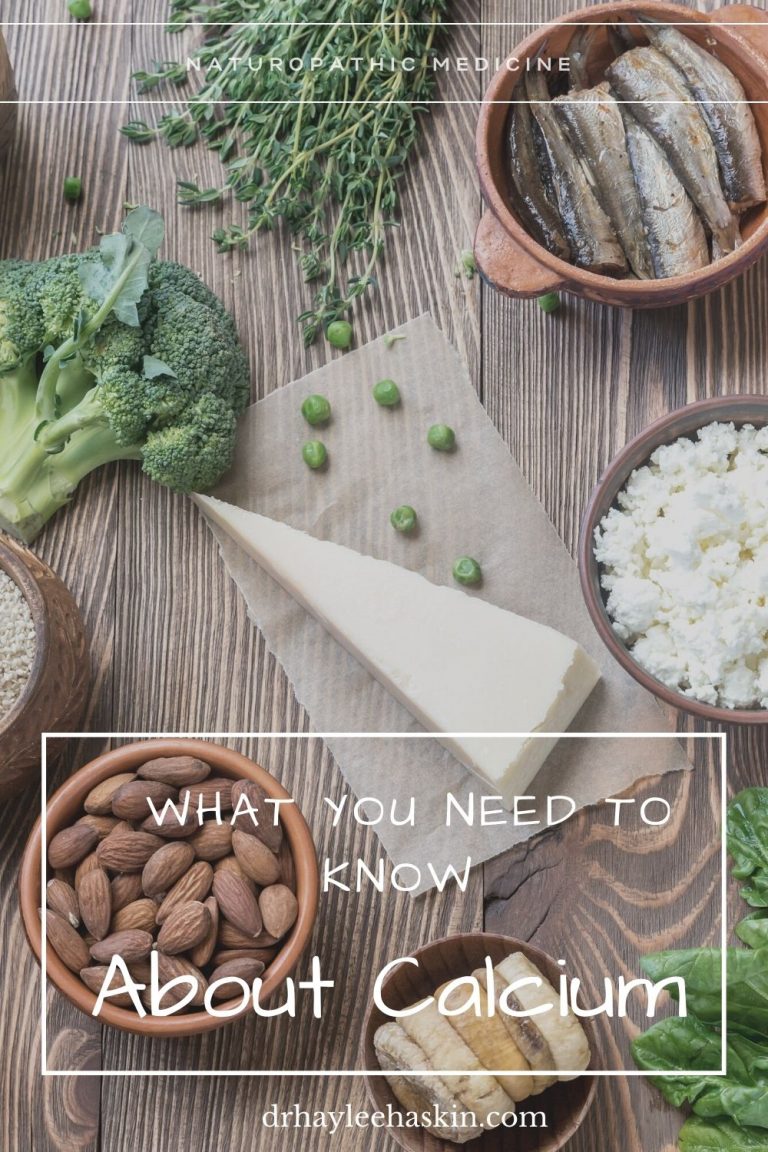 WHAT YOU NEED TO KNOW ABOUT CALCIUM - Dr. Haylee Haskin
